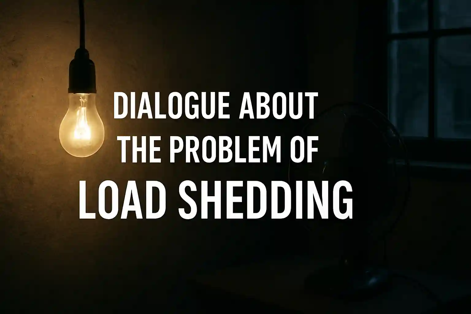 Dialogue | Two Friends About The Problem of Load Shedding