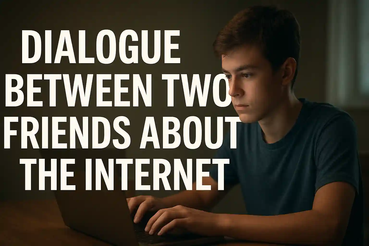 A Dialogue Between Two Friends About the Internet