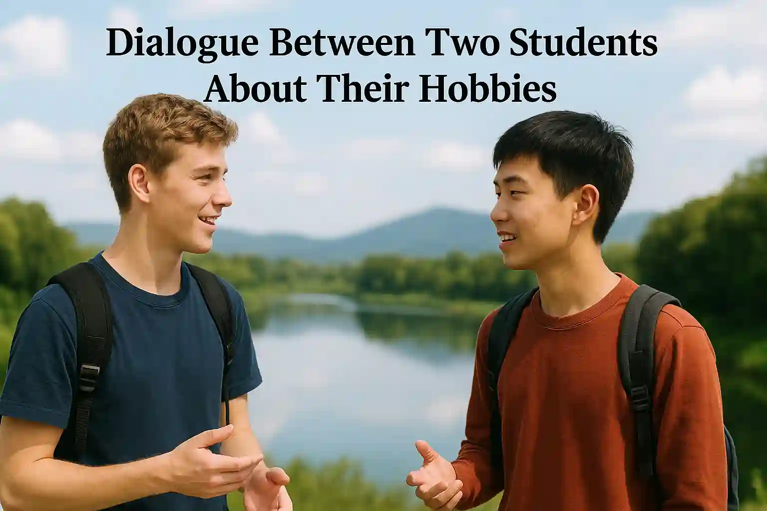 Dialogue Between Two Students About Their Hobbies