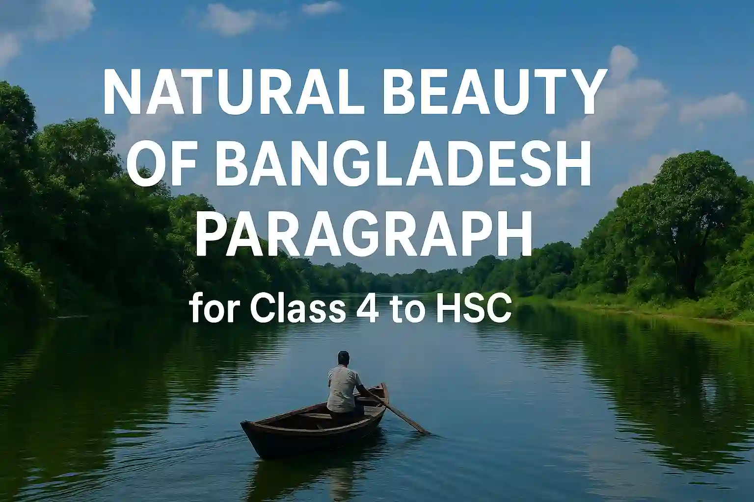 Natural Beauty of Bangladesh Paragraph for Class 4 to HSC