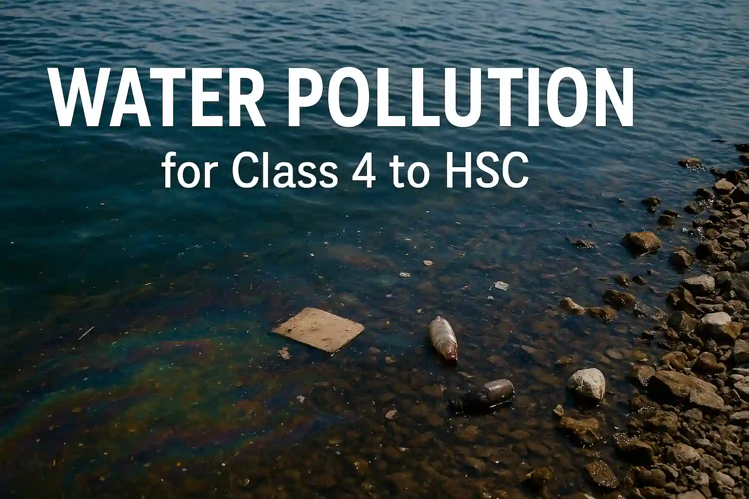 Water Pollution Paragraph for Class 4 to HSC